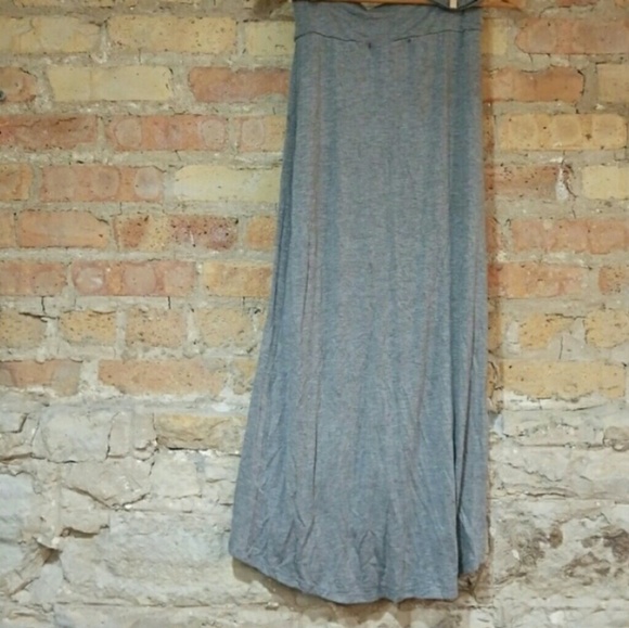 finn & clover | Skirts | Fin And Clover Maxi Style Skirt Long Side Slit ...